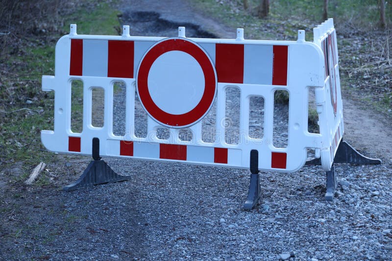 12,386 Construction Sign Red White Stock Photos - Free & Royalty-Free ...