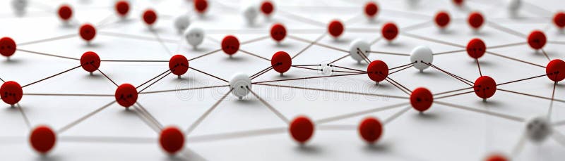 Red and White Sphere Network - Interconnectedness and Collaboration ...