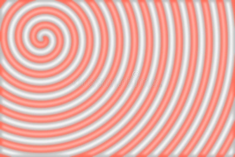 Red and white spiral stock illustration. Illustration of wallpaper ...