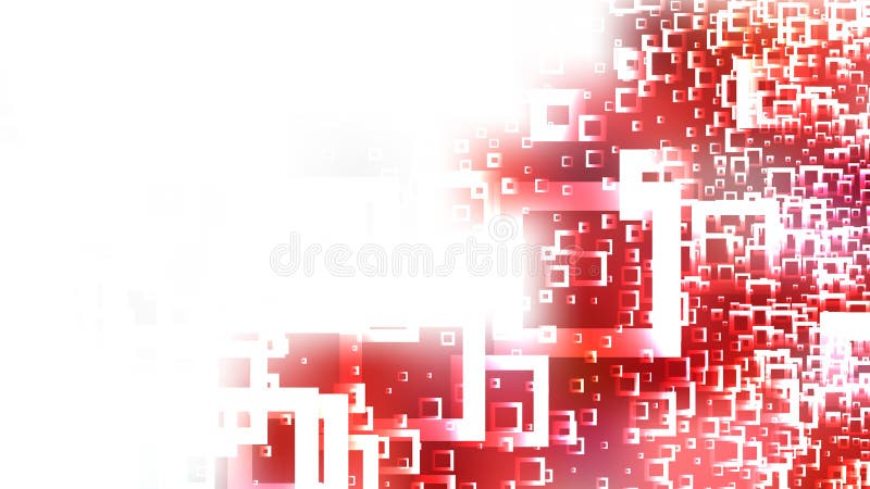 Red and White Square Modern Background Image Stock Illustration ...