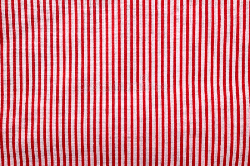 Red and White Striped Cotton Texture, Fabric Textile Background Stock ...