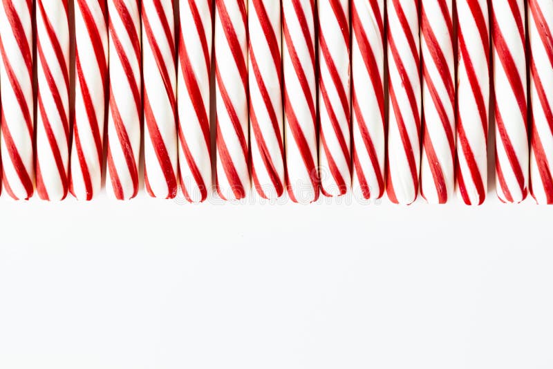 Red and White Striped Peppermint Candies Stock Image - Image of swirls ...