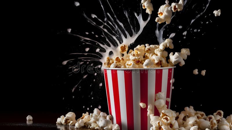 Popcorn Spills Stock Illustrations – 5 Popcorn Spills Stock ...