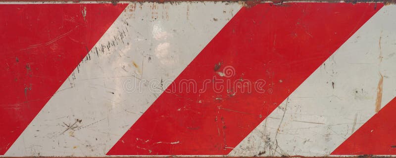 Red and white striped sign stock image. Image of striped - 129347575