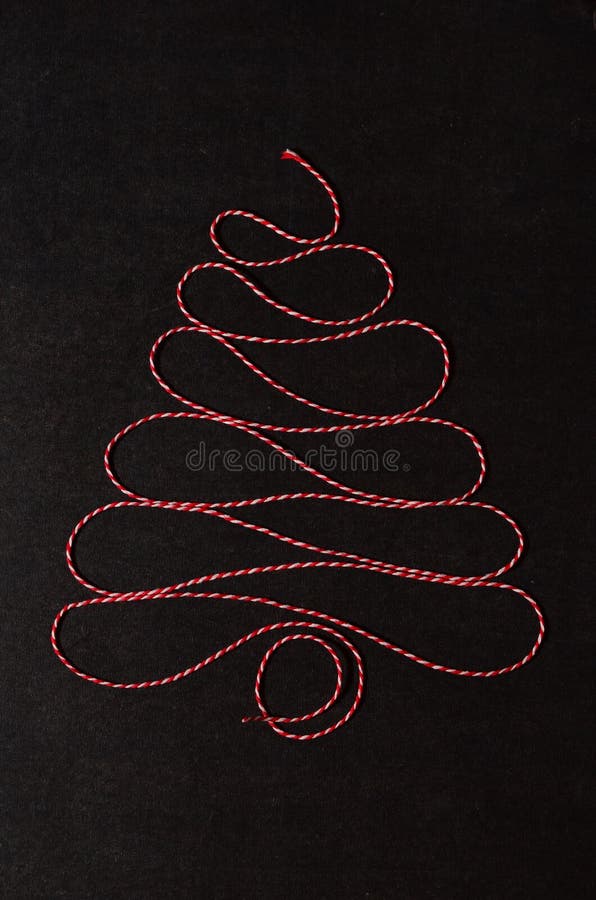 125 Red White Striped String Christmas Tree Stock Photos - Free ...