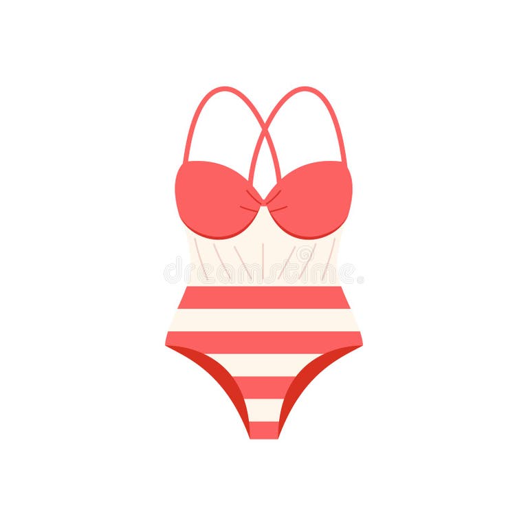 Woman Pretty Bathing Suit Stock Illustrations 365 Woman Pretty Bathing Suit Stock