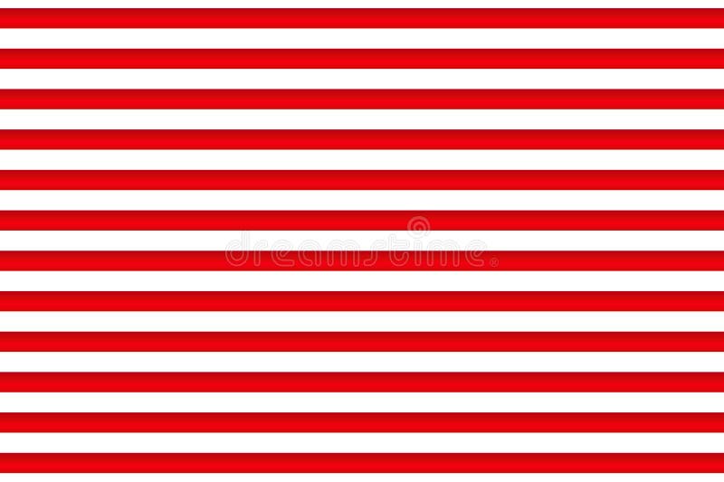 Red and White Stripes Pattern Wallpaper Vector Background Stock Vector ...