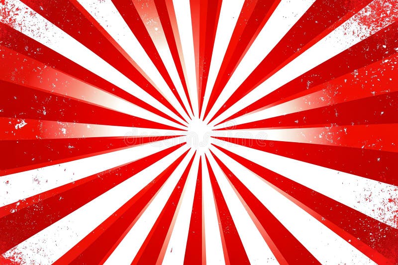 Red White Abstract Sunburst Background Illustration Stock Photos - Free ...