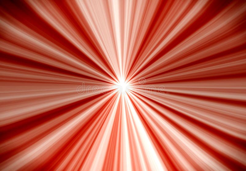 Red and White Sunburst or Star Burst Stock Illustration - Illustration ...