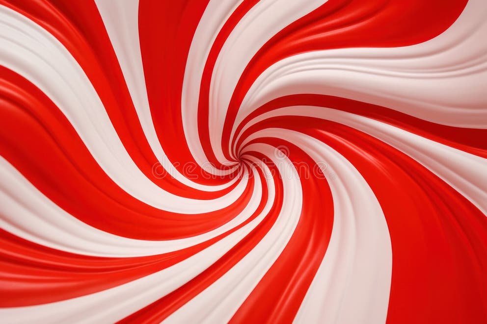 A red and white swirl stock illustration. Illustration of generated ...