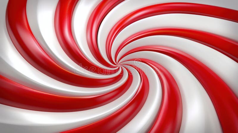 Red and White Swirl Pattern Background. Generative Ai Stock ...