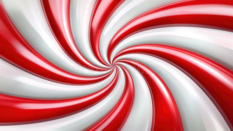 Red and White Swirl Pattern Background. Generative Ai Stock ...