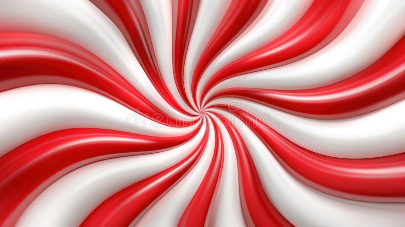 Red and White Swirl Pattern Background. Generative Ai Stock ...