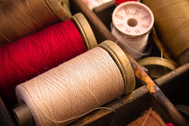Red and white thread stock photo. Image of american, patchwork - 30906034