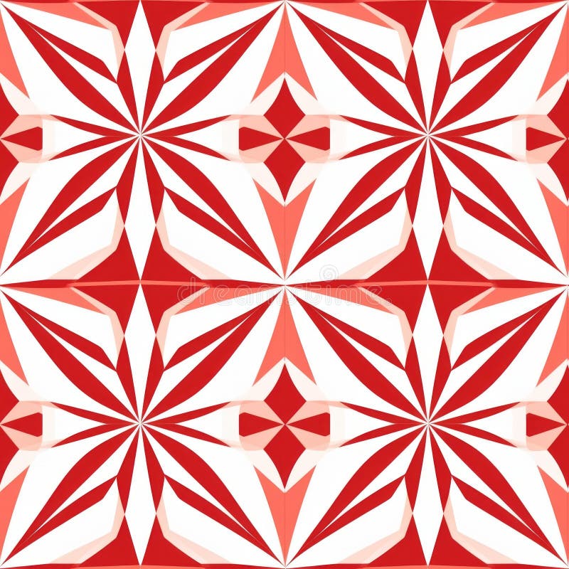 Red and White Triangular Pattern: Illusory Impressions and Cubist ...