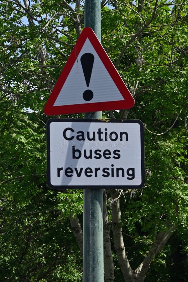 Red and White UK Triangle Road Sign Stock Photo - Image of ...