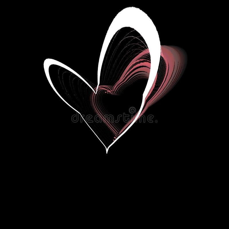 Distorted heart stock image. Image of white, concept - 140328073