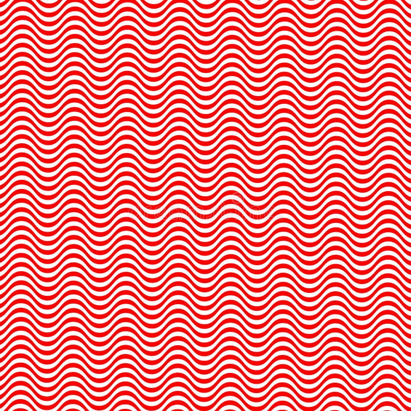 Red and White Wave Lines with Seamless Pattern Texture Background ...