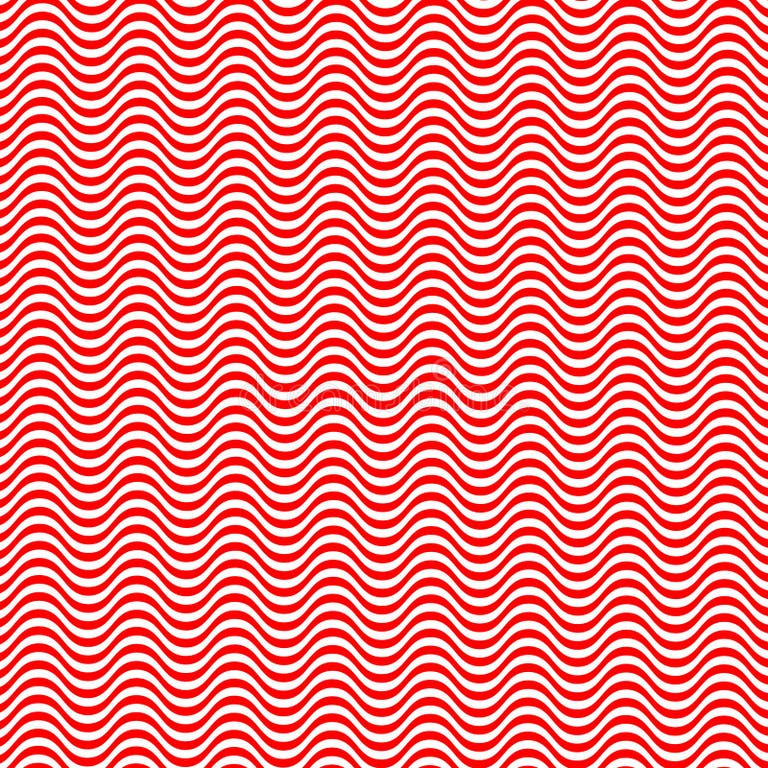 Red and White Wave Lines with Seamless Pattern Texture Background ...