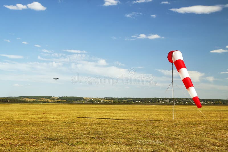 Aviation windsock stock image. Image of indicator, windsock - 5875621