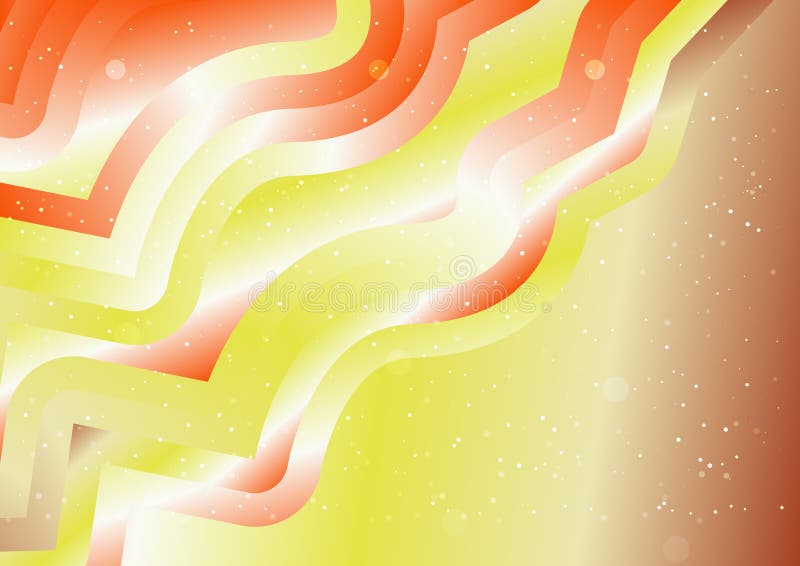 Red White and Yellow Gradient Wave Background Stock Vector ...