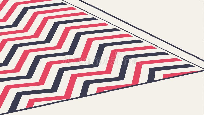 Red and White Zigzag, Dynamic Pattern Background Vector Design ...