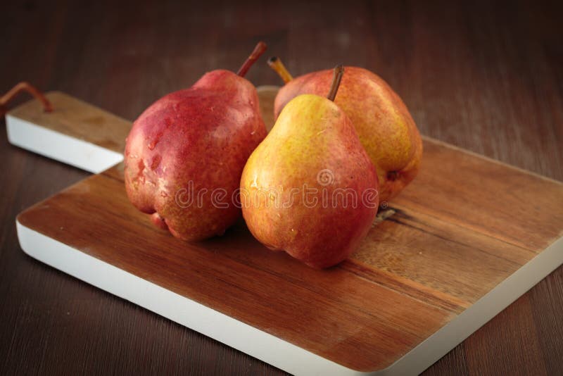 Red williams pear stock image. Image of williams, green - 77341137