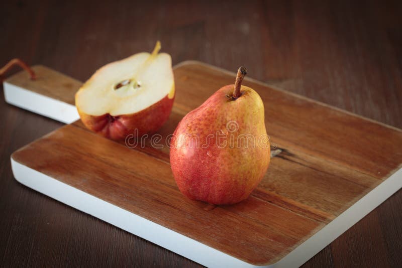 Red williams pear stock photo. Image of vegetarian, still - 77341302