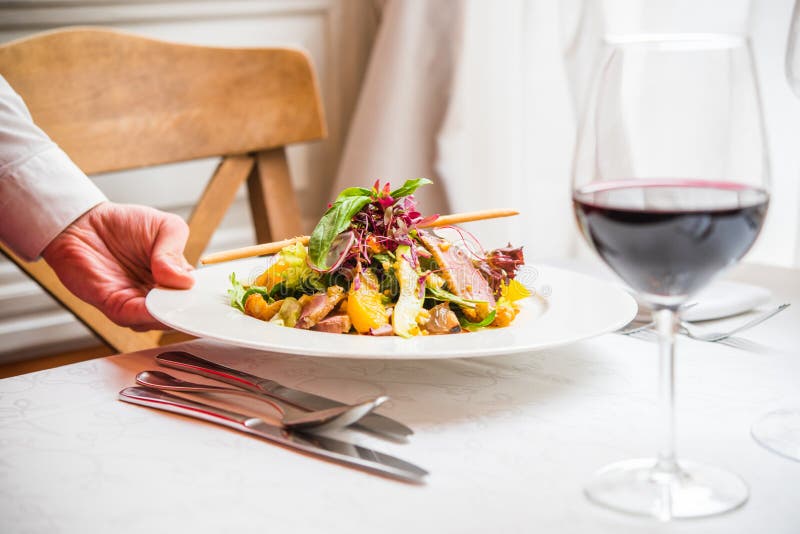 Red Wind and the Food stock photo. Image of wine, horizontal - 87742998