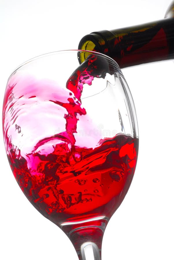Red wine stock photo. Image of wineglass, bottle, beverage - 10294072