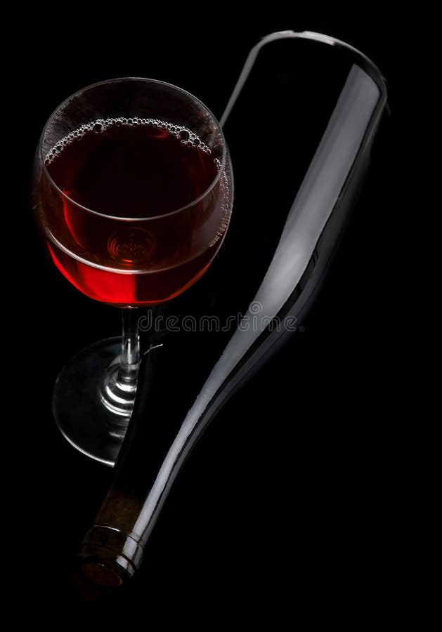 Red wine on black stock image. Image of beverage, alcohol - 14652053