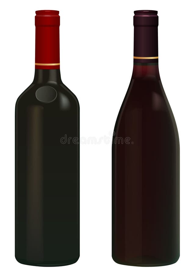 Bottle Red Wine Label Stock Illustrations – 12,839 Bottle Red Wine ...