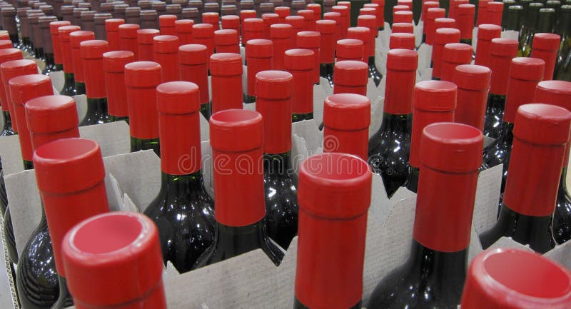 Red wine bottles stock photo. Image of culture, gift - 22375398