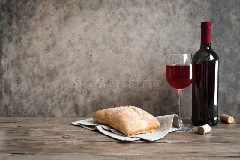 15,805 Bread Wine Wooden Table Stock Photos - Free & Royalty-Free Stock ...