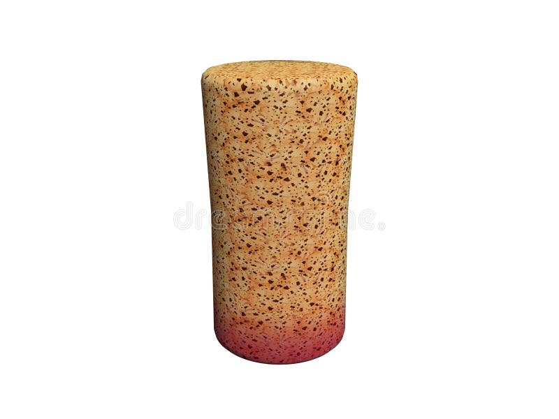 Red wine cork stock illustration. Illustration of cabernet - 32735201