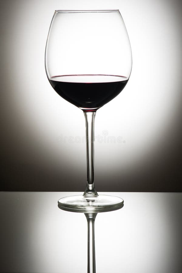 View of a red wine glass stock image. Image of color - 16843771