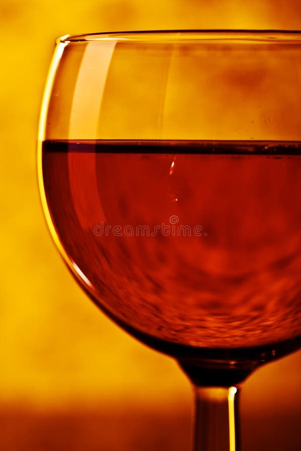 Galss of Red Wine in Spring Garden Stock Photo - Image of wine, spring ...