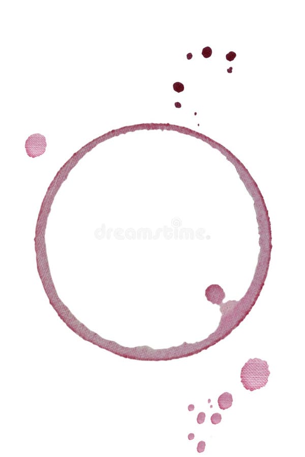 Red Wine Glass Ring stock photo. Image of drips, elements - 19258048