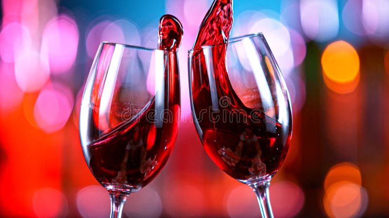 Red Wine Glass Cheers