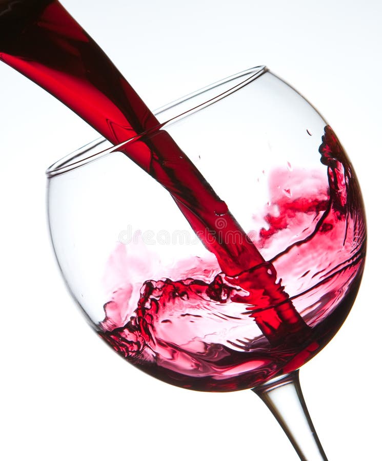 Pouring red wine stock photo. Image of drink, dinner, beverage - 289490