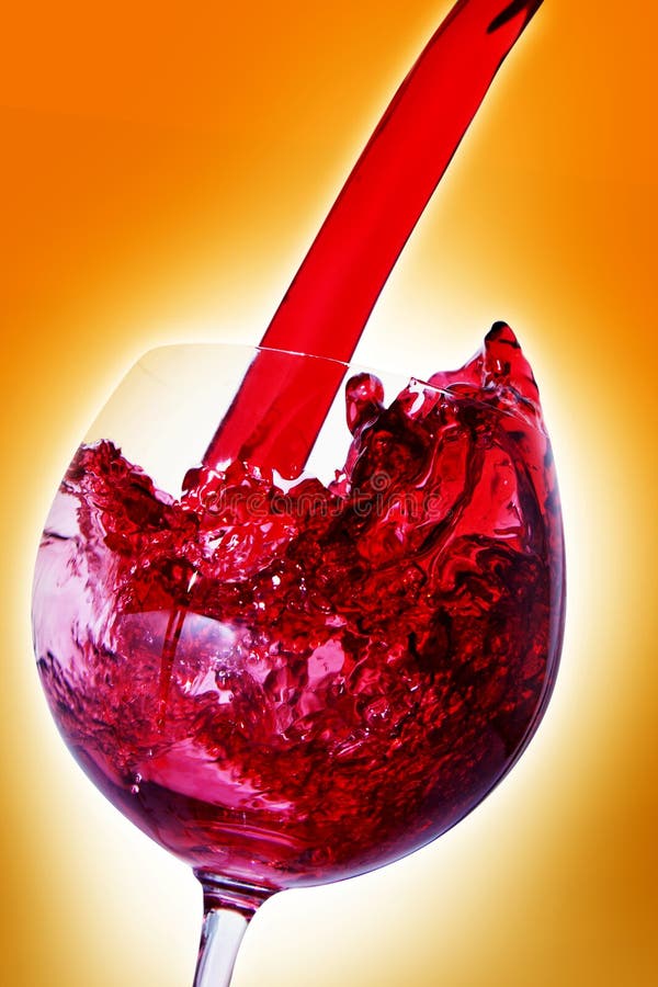 Red wine splash stock image. Image of alcohol, beverage - 20760003