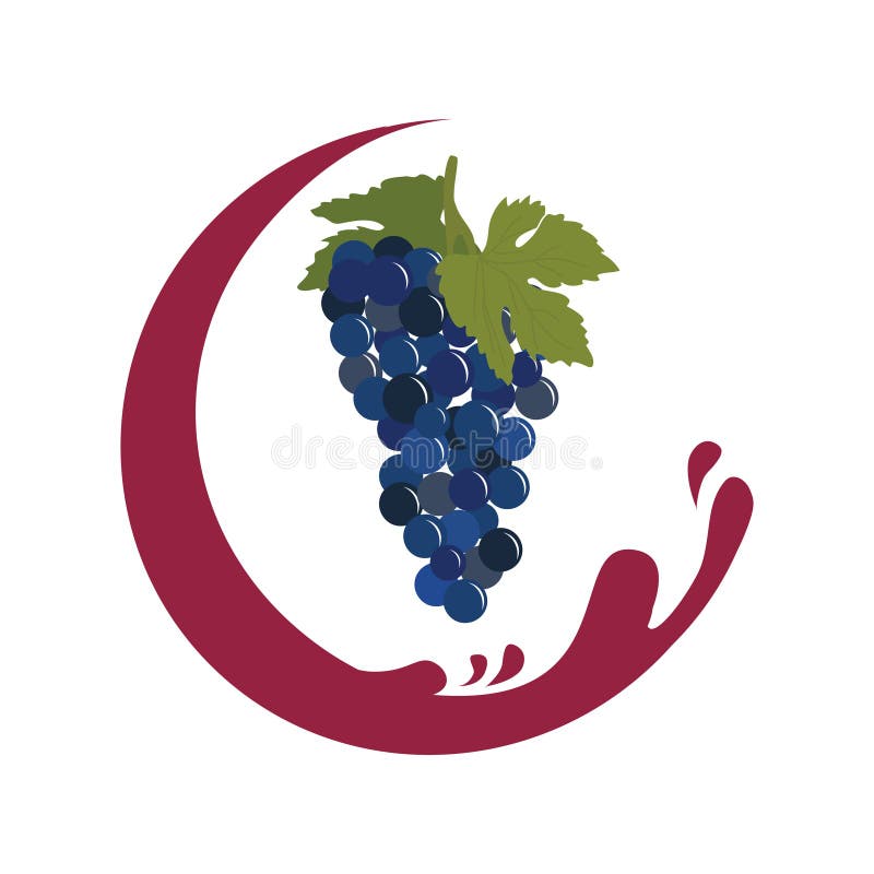 Red wine splash stock vector. Illustration of drop, color - 128220402