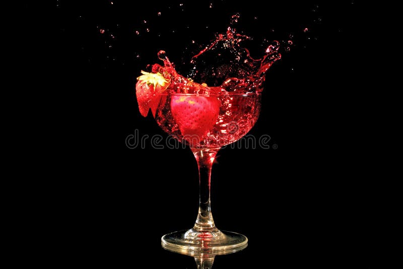 Glass of red wine stock image. Image of drop, closeup - 23578557