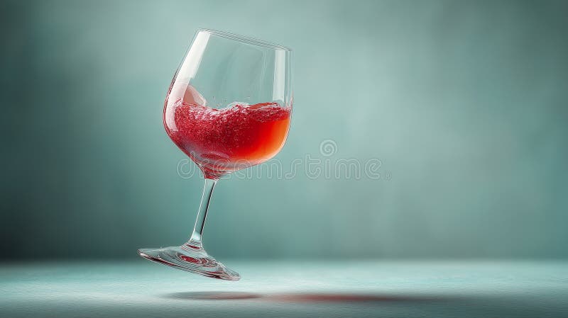 Red Wine Splashing from Tilted Glass Stock Image - Image of refreshing ...
