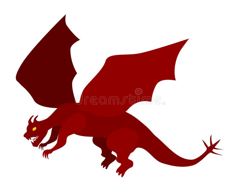Red Dragon Flight Stock Illustrations – 1,073 Red Dragon Flight Stock ...