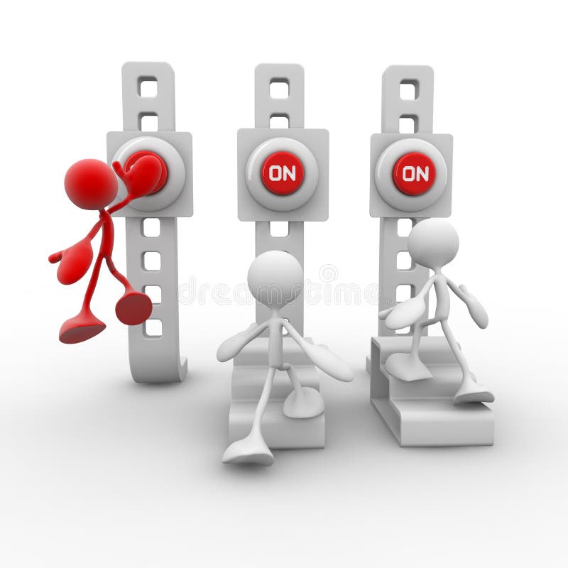 Red wins contest stock illustration. Illustration of grab - 42144563