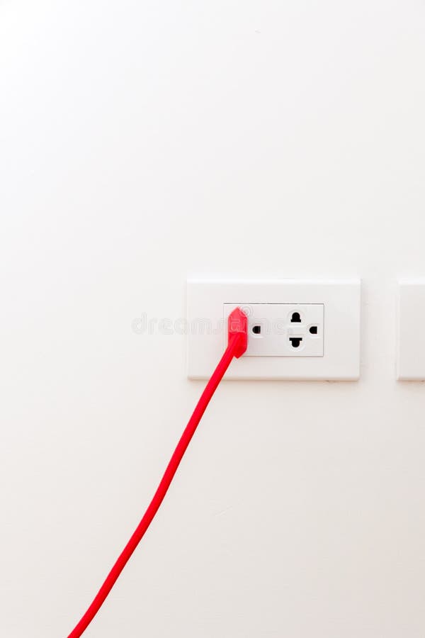 138 Red Plugged Socket Stock Photos - Free & Royalty-Free Stock Photos ...