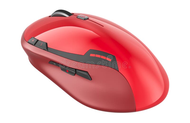 Computer Isolated Mouse Red White Stock Illustrations – 3,171 Computer ...