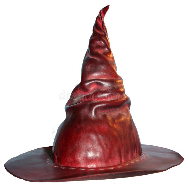 Red Witch Hat 5 stock photo. Image of samhain, wicca - 195624762