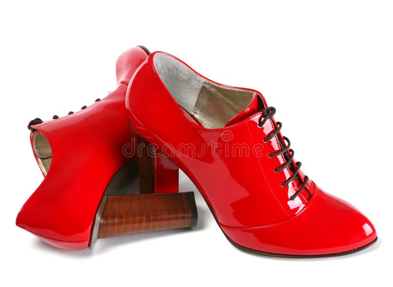 Red Shoes stock image. Image of object, woman, girl, clothing - 149773